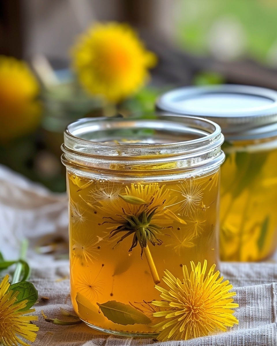 Dandelion Delight Syrup - Sora Recipes